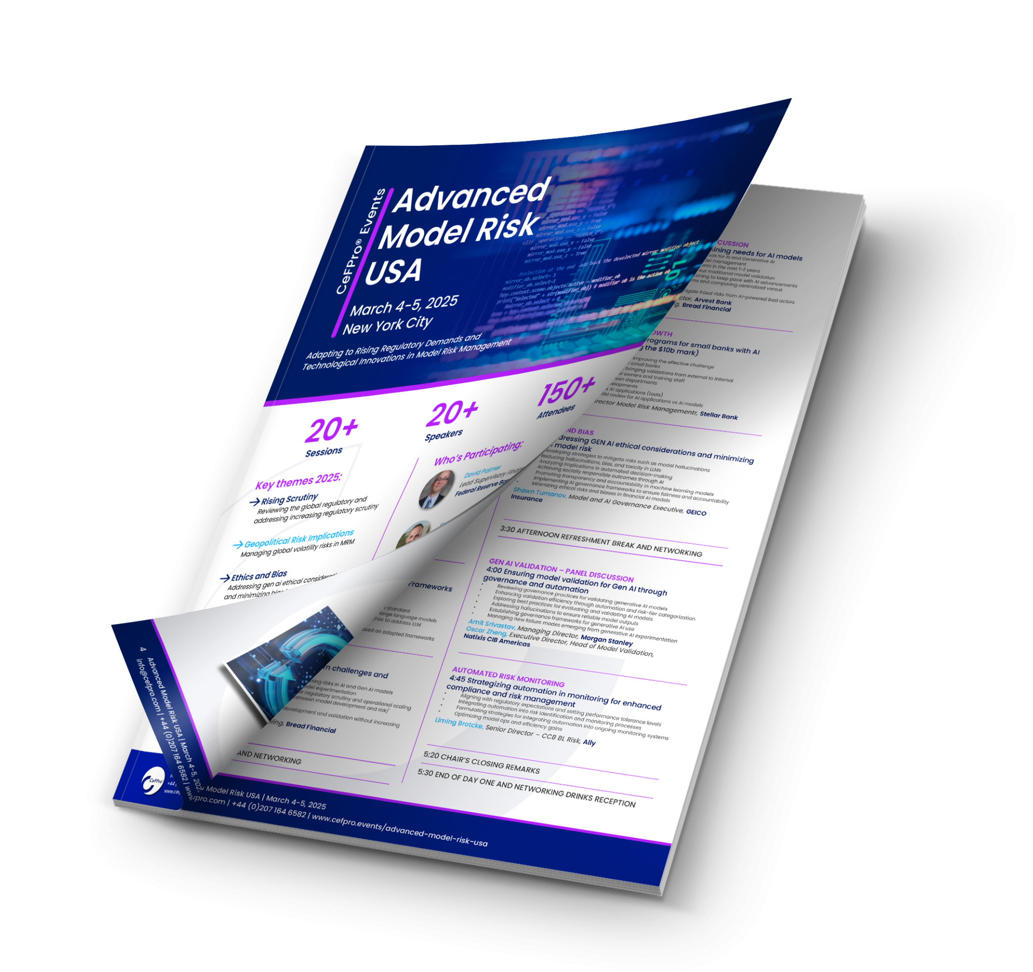 Brochure download - Advanced Model Risk Europe Event
